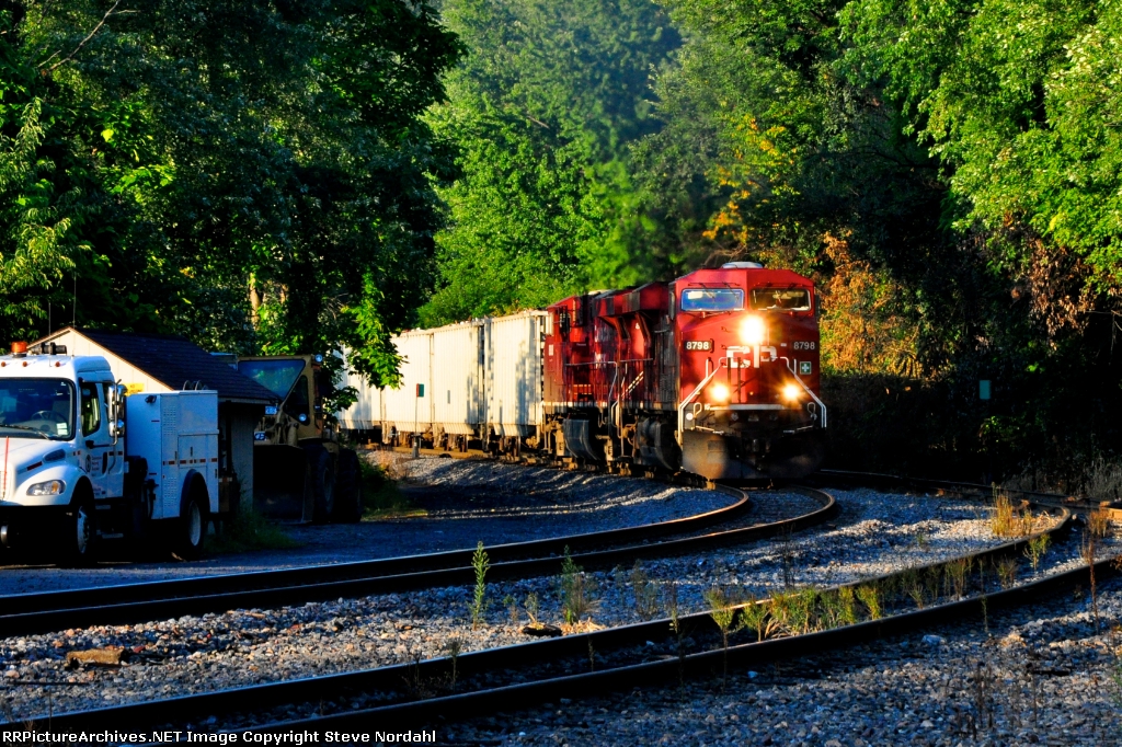 CP-257/39Z arrival at Taylor, Pa.